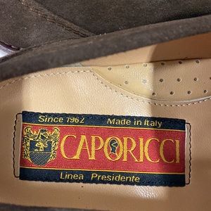 Caporicci | Shoes | Caporicci Calf Leather Suede Vintage Loafers Never ...
